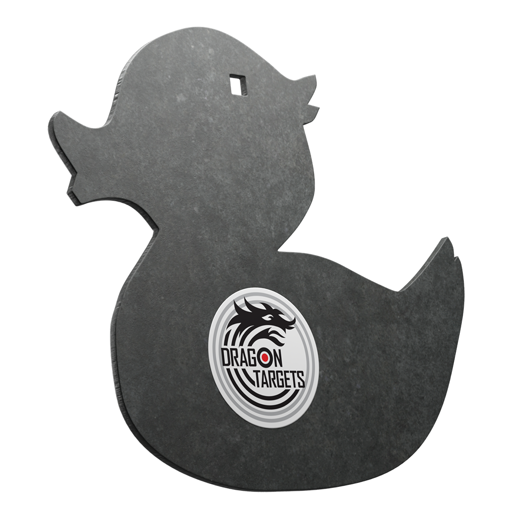 Dragon Targets Duck 1/4" A36 Steel Rimfire Shooting Target (Unpainted ...