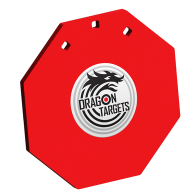 Dragon Targets Octagon 12" X 3/8" AR500 Steel Target