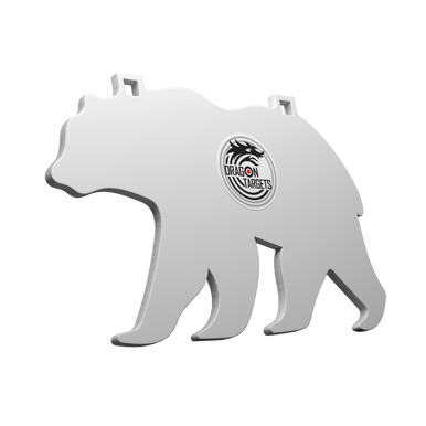 Dragon Targets Bear 3/8" AR500 Steel Shooting Target - Dragon Targets