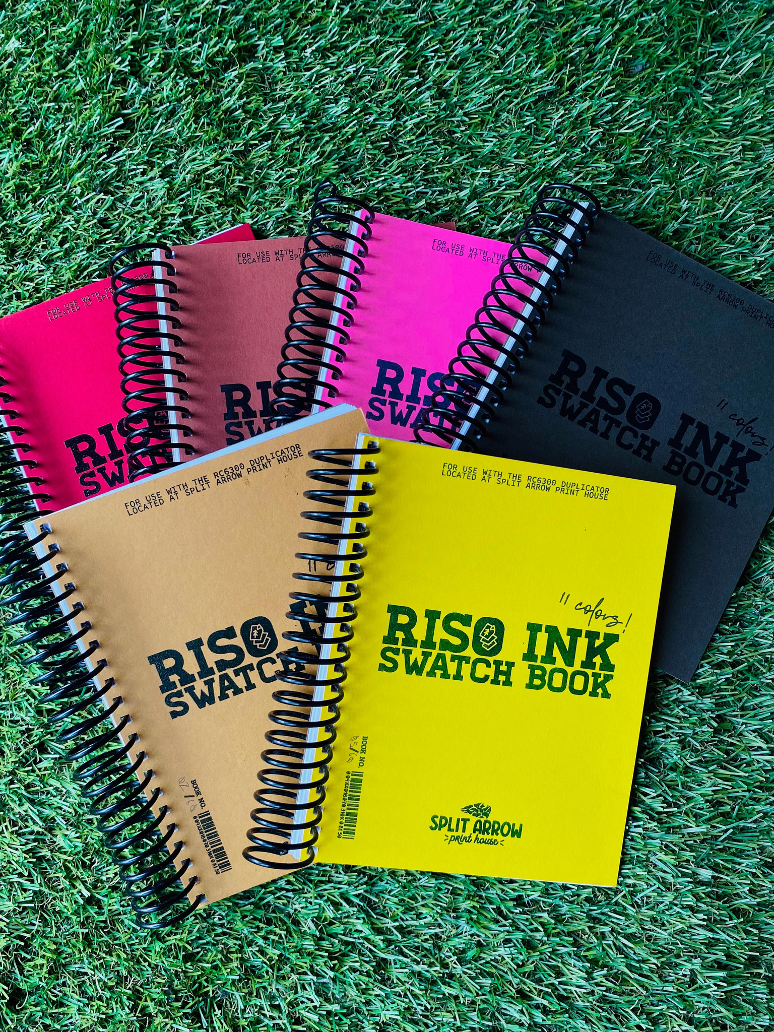 Riso Ink Swatch Book Vol.1 | Split Arrow