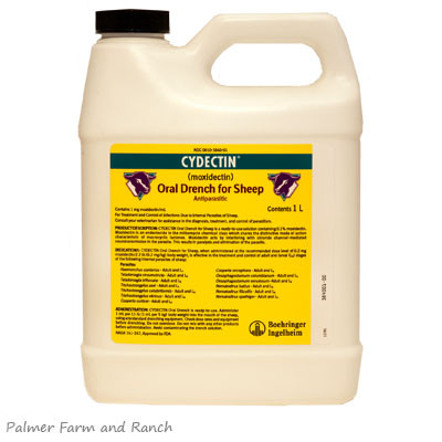 CYDECTIN SHEEP DRENCH - Palmer Feed & Supply Inc.