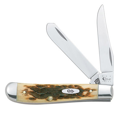 KNIFE #00013 AMBER BONE PEACH SEED JIG MINI TRAPPER - Palmer Feed ...