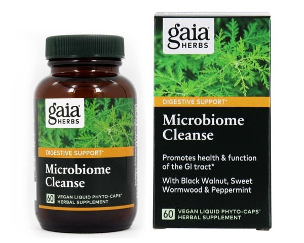 Microbiome Cleanse 60 Liquid Herbal Extract Capsules - sootheyoursoul.com