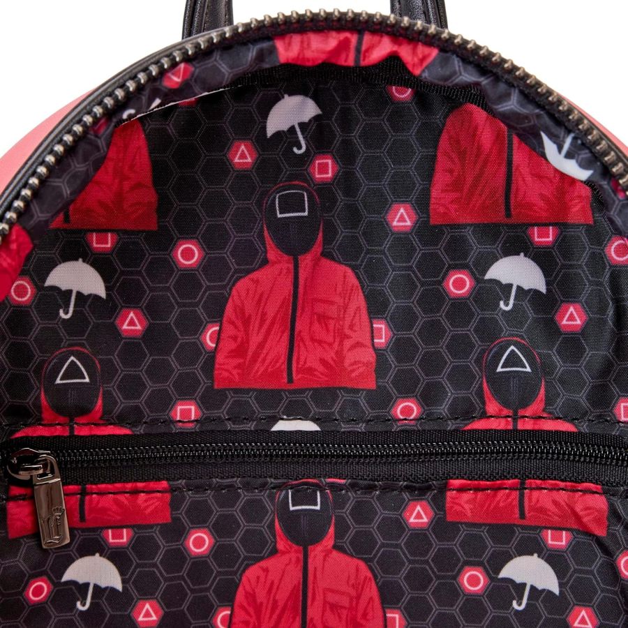 Squid Game - Triangle Guard US Exclusive Cosplay Mini Backpack [RS]