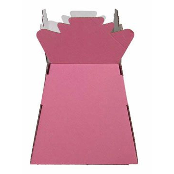 Living Vase Flower Bouquet Delivery Boxes - Pink
