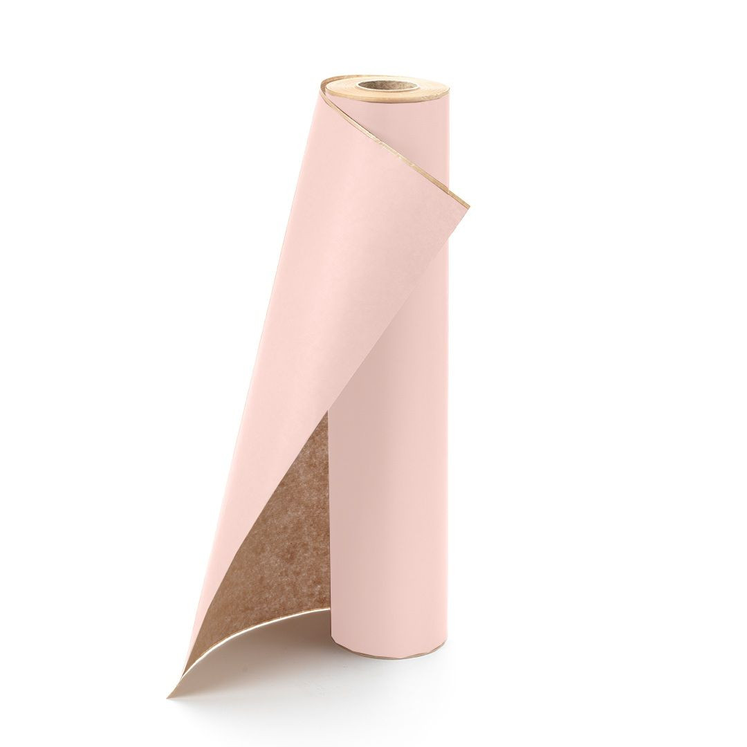 Kraft Paper Roll 50cm x 100m Pale Pink