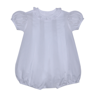 Reese Girl Bubble-Ruffle White Collar - Remember Nguyen