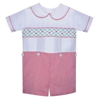 Percy Button On Suit-Red Christmas - Remember Nguyen