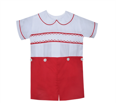 Percy Button on Suit-Red - Remember Nguyen