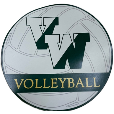 *VW Volleyball Car Magnet - VILLA WALSH ACADEMY Boutique