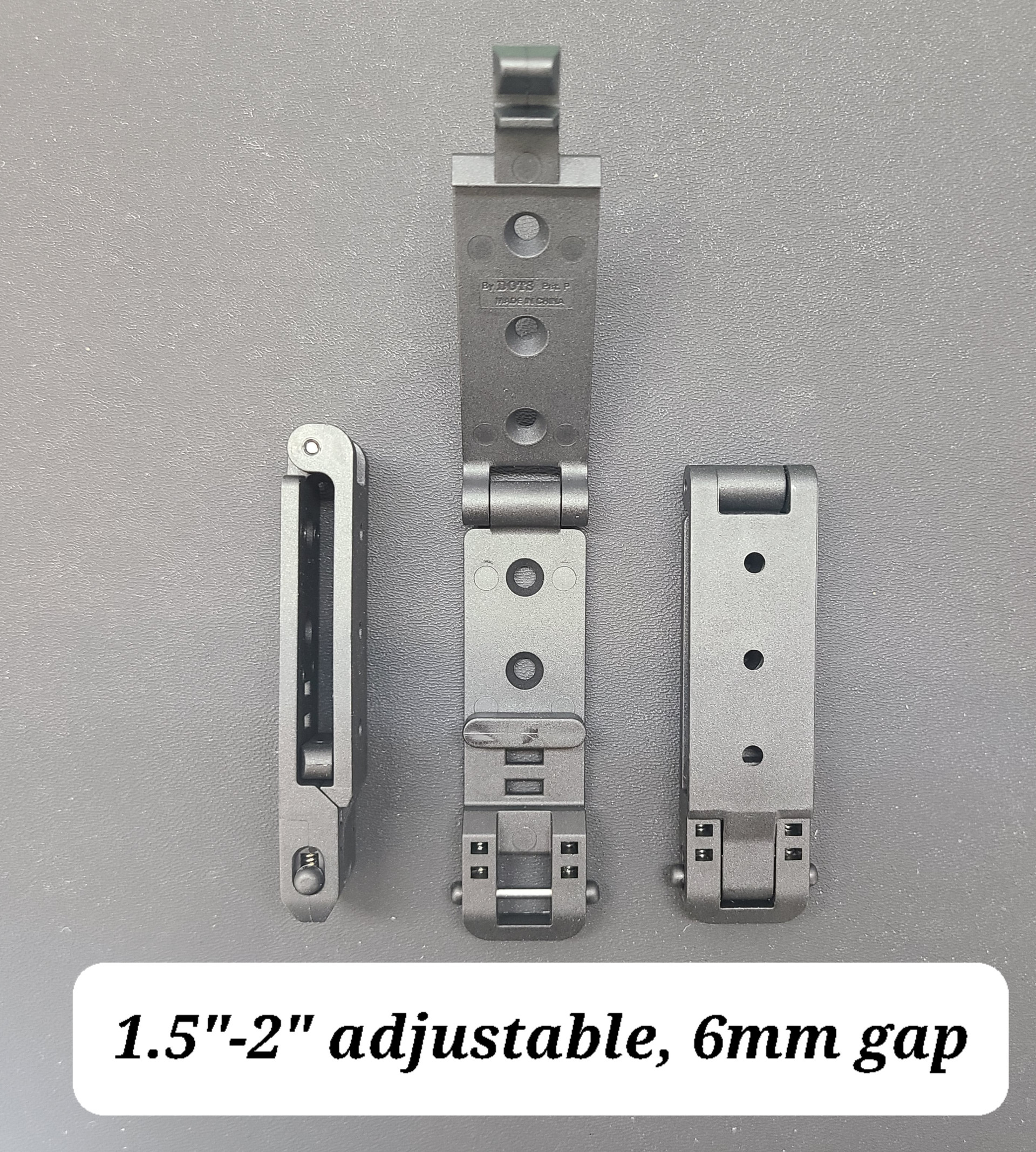 1.5"-2" Adjustable MOLLE lock with 6mm gap