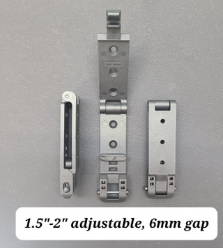 1.5"-2" Adjustable MOLLE lock with 6mm gap