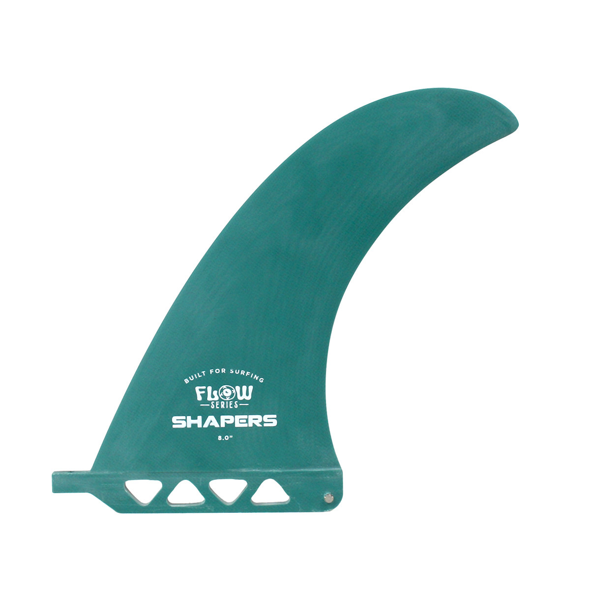 8" Flow Series Longboard Fin - Seafoam - Shapers Surf Co
