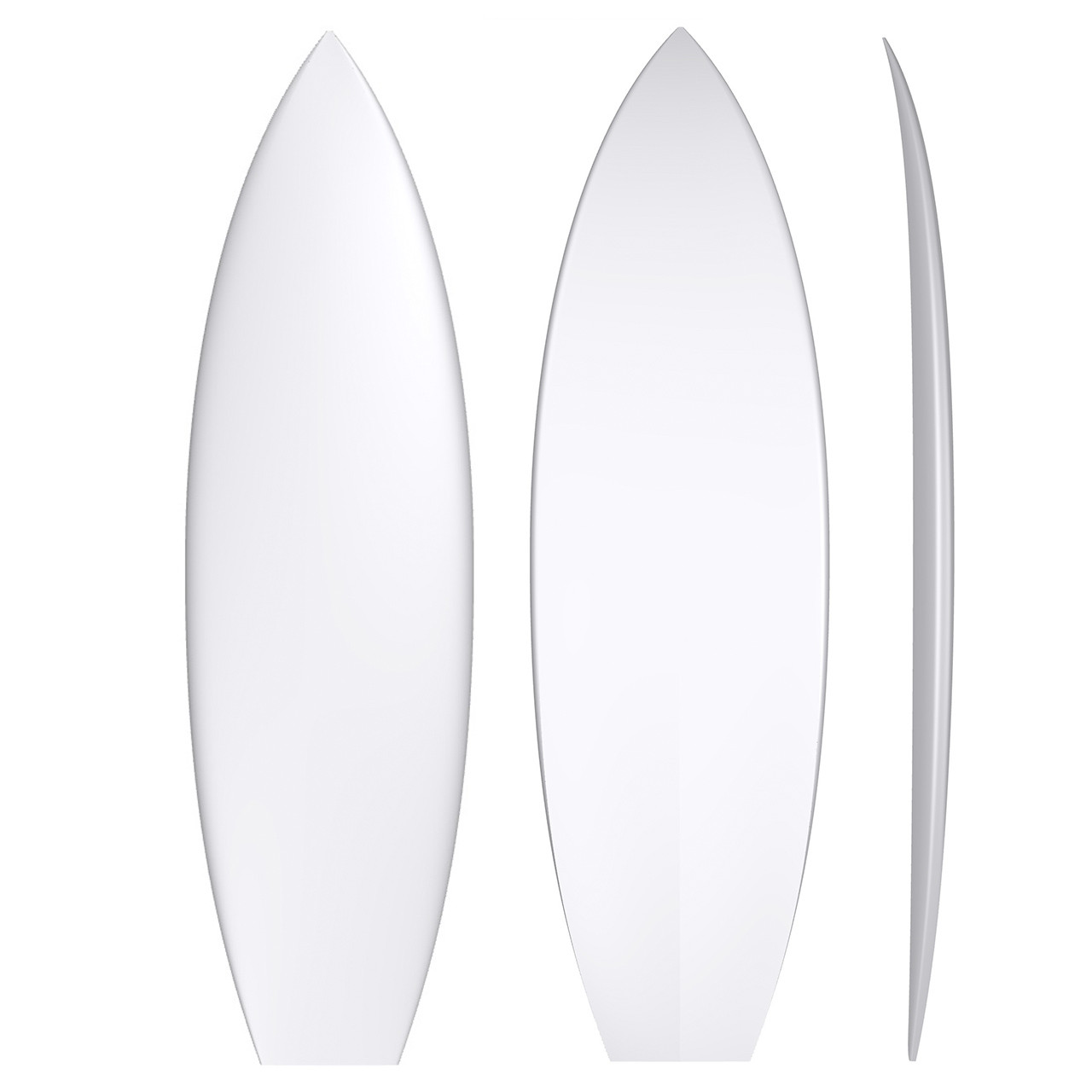 EPS Stringerless The Stump: Machine Shaped Surfboard Blank - Shapers ...