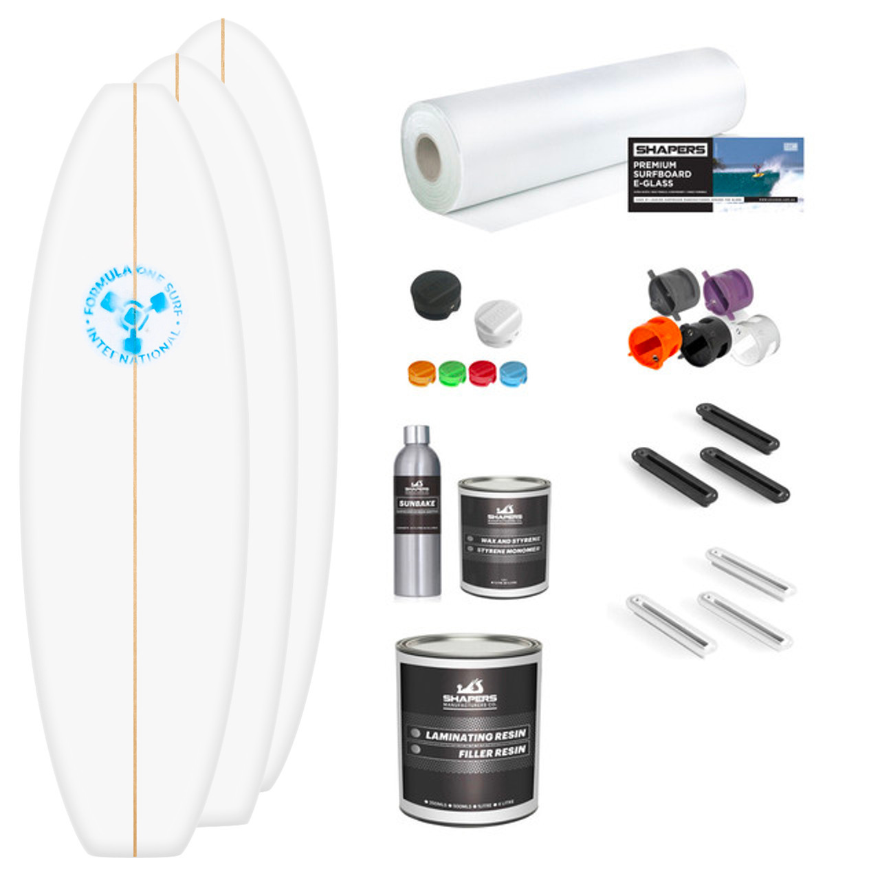 Shapers® Complete Surfboard DIY Kits: Dream It, Shape It!