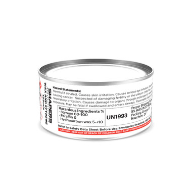 Wax In Styrene 125mls - Shapers Manufacturers Co