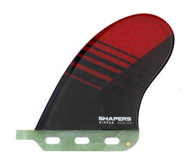 SLS Nipper Fin: Red - Shapers Surf Co