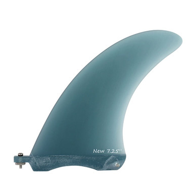 SALE: 7.25" New Box Fin - Translucent Ocean - Shapers Manufacturers Co