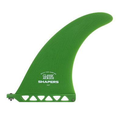 9" Classic Series Longboard Fin - Apple Green - Shapers Manufacturers Co