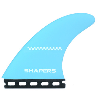 Sheldon Simkus S-TEK Thruster Fin Set - Large Blue | Futures Compatible ...