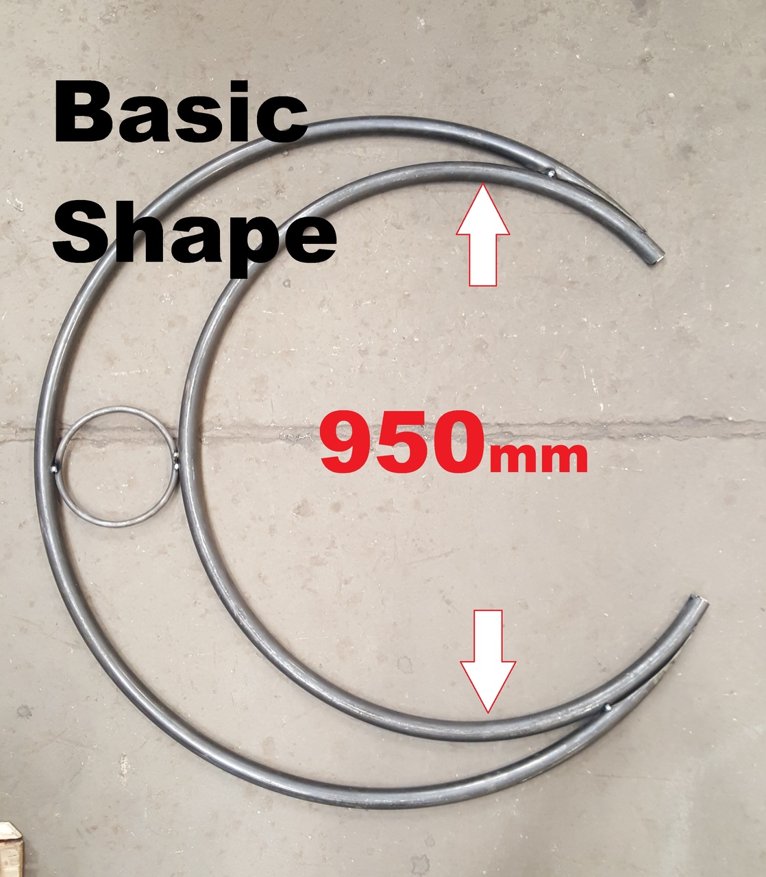 Lollipop Lyra Hoop Moon - PoleamorUK