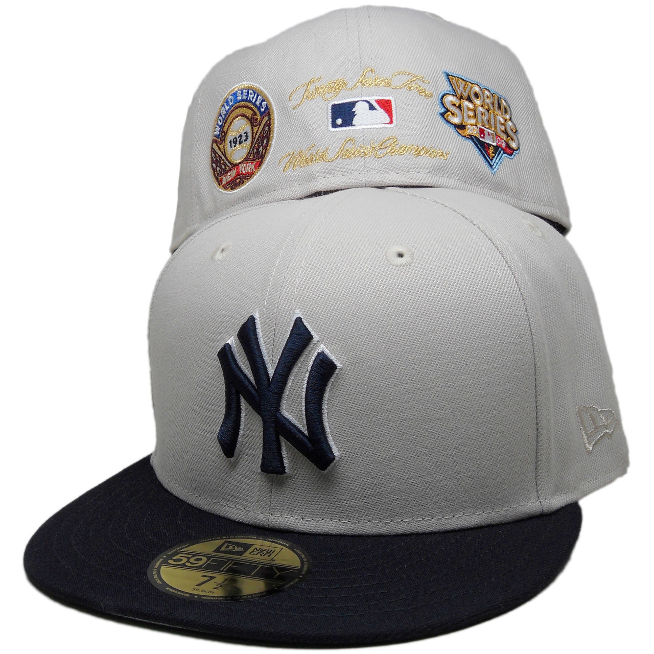 New York Yankees New Era World Class 59Fifty Fitted - Stone, Navy ...