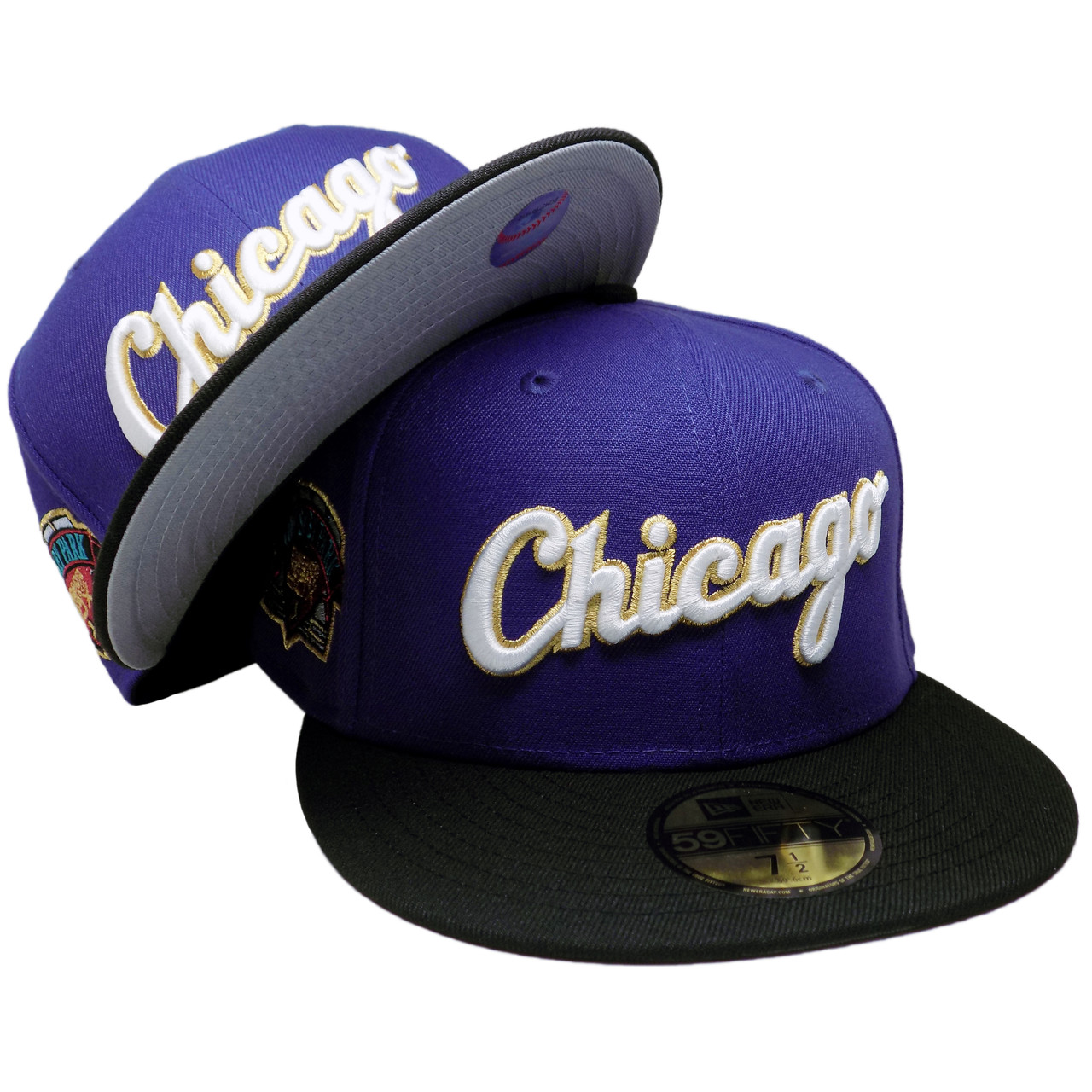 Chicago White Sox 'Chrollo' Custom NE 59Fifty Fitted - Purple, Black, Gold