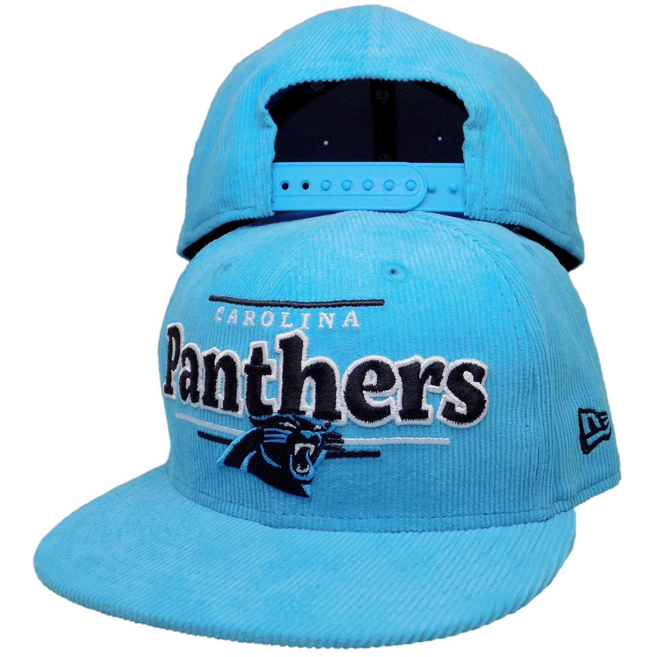Carolina Panthers New Era Throwback Display Snapback - Blue, Black ...