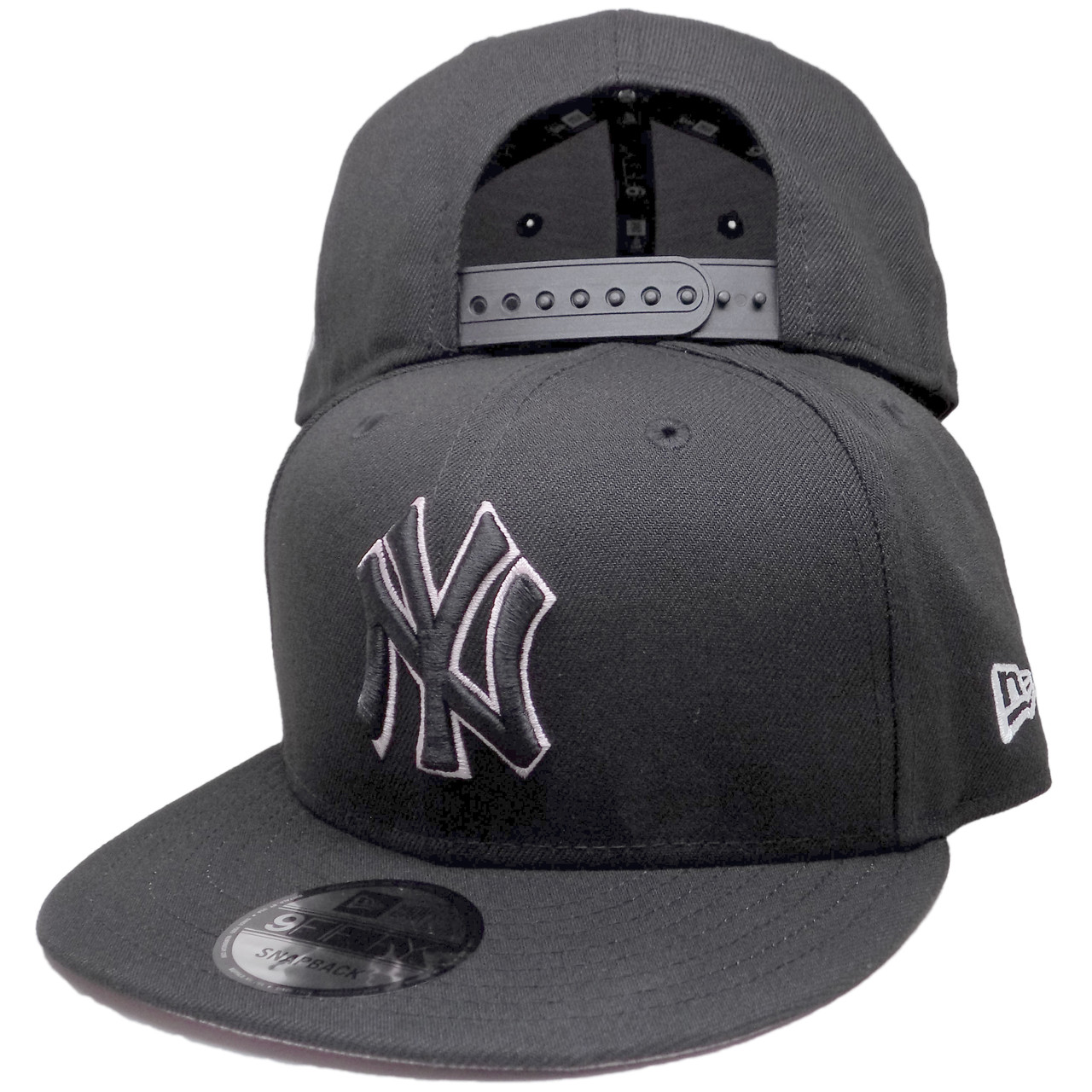 New York Yankees 2000 WS Custom New Era Snapback - Black, White, Pink ...