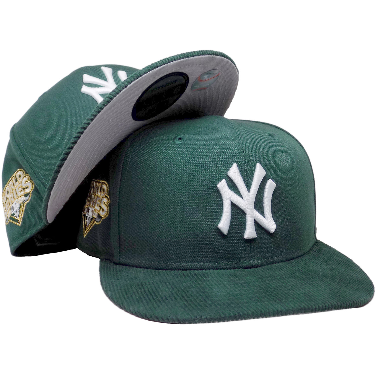 New York Yankees 09 WS Custom New Era Snapback - Dark Green, White ...