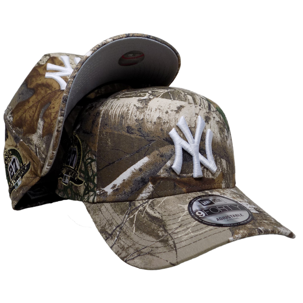 New York Yankees 27x Champs Custom NE 9Forty Snapback - Realtree, White ...