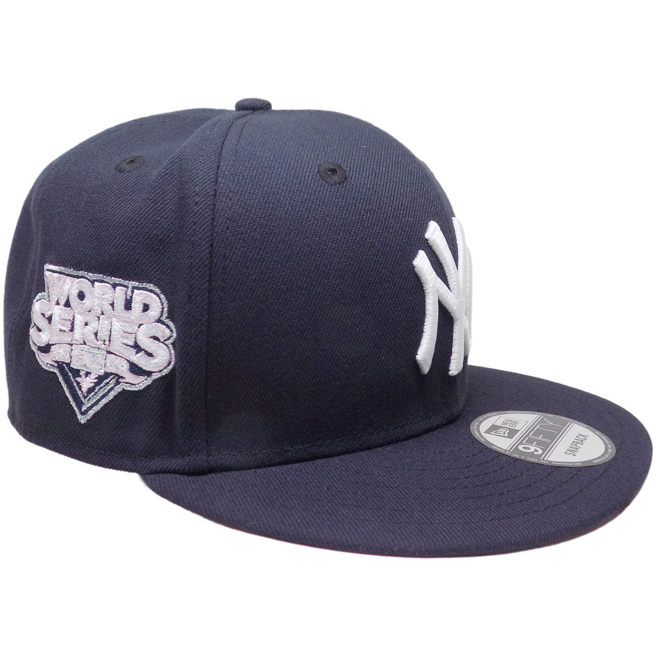 New York Yankees 2009 WS Heart NE Custom Snapback - Navy, White, Pink ...