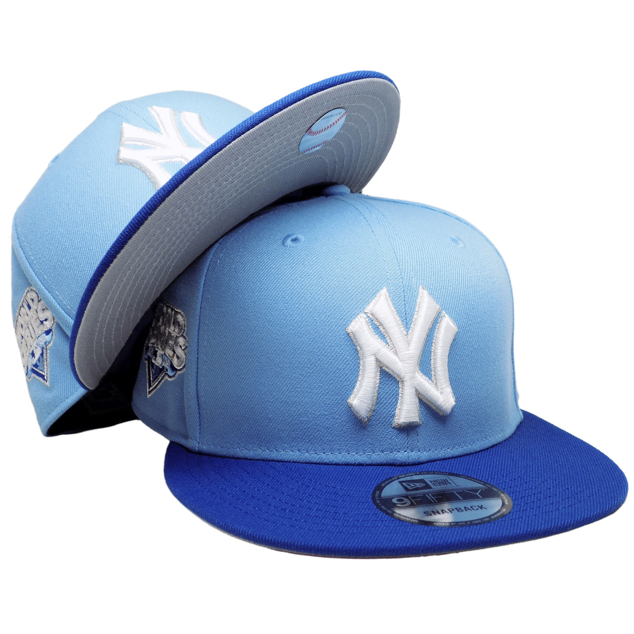 New York Yankees 2009 WS Custom New Era Snapback - Sky Blue, Royal ...