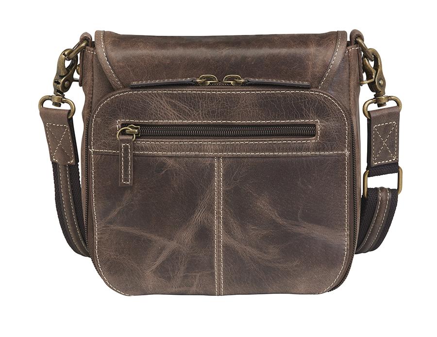 Simple Distressed Buffalo Pouch