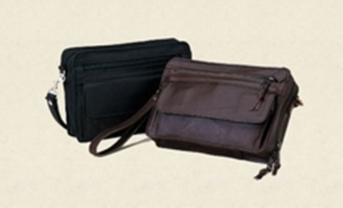 Buy our Roma Leather Concealment Gun Clutch or Cross Body Gun Purse