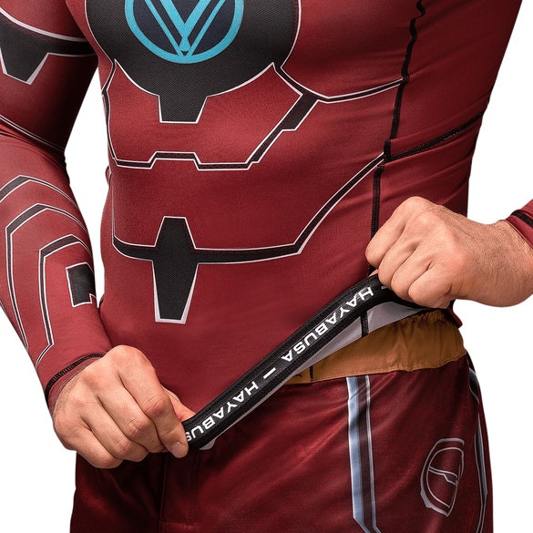 Marvel's Iron Man Long Sleeve Rash Guard