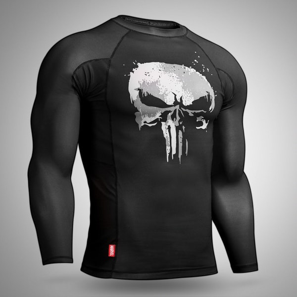 Marvel's The Punisher Long Sleeve Rash Guard