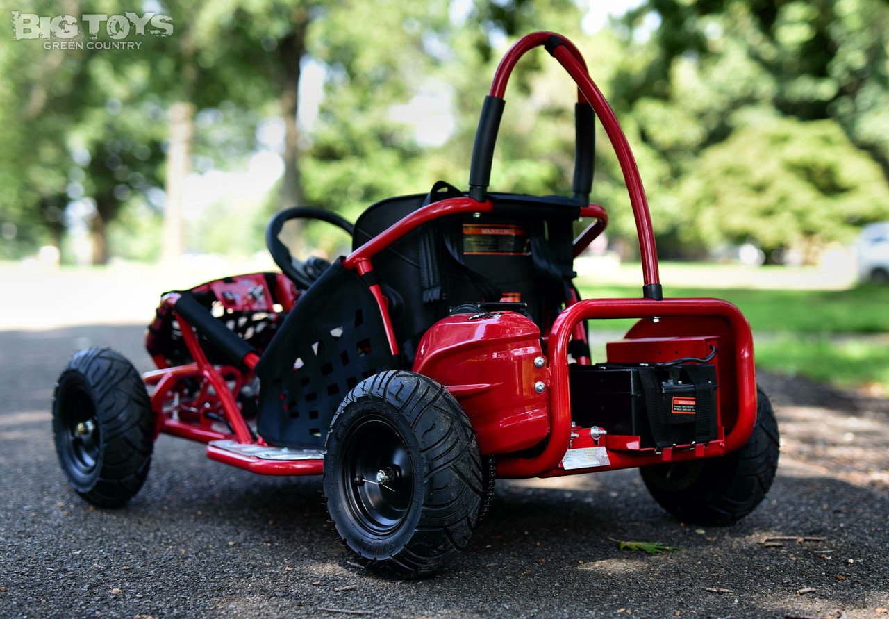 48v go kart with big motor and rubber tires