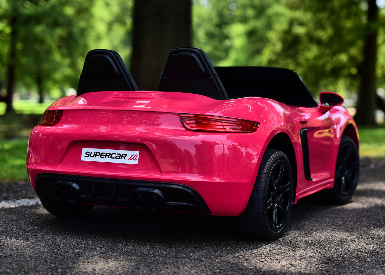 Giant 24v Big Kids Ride On Super Car XXL 180W Motor & Rubber Tires ...