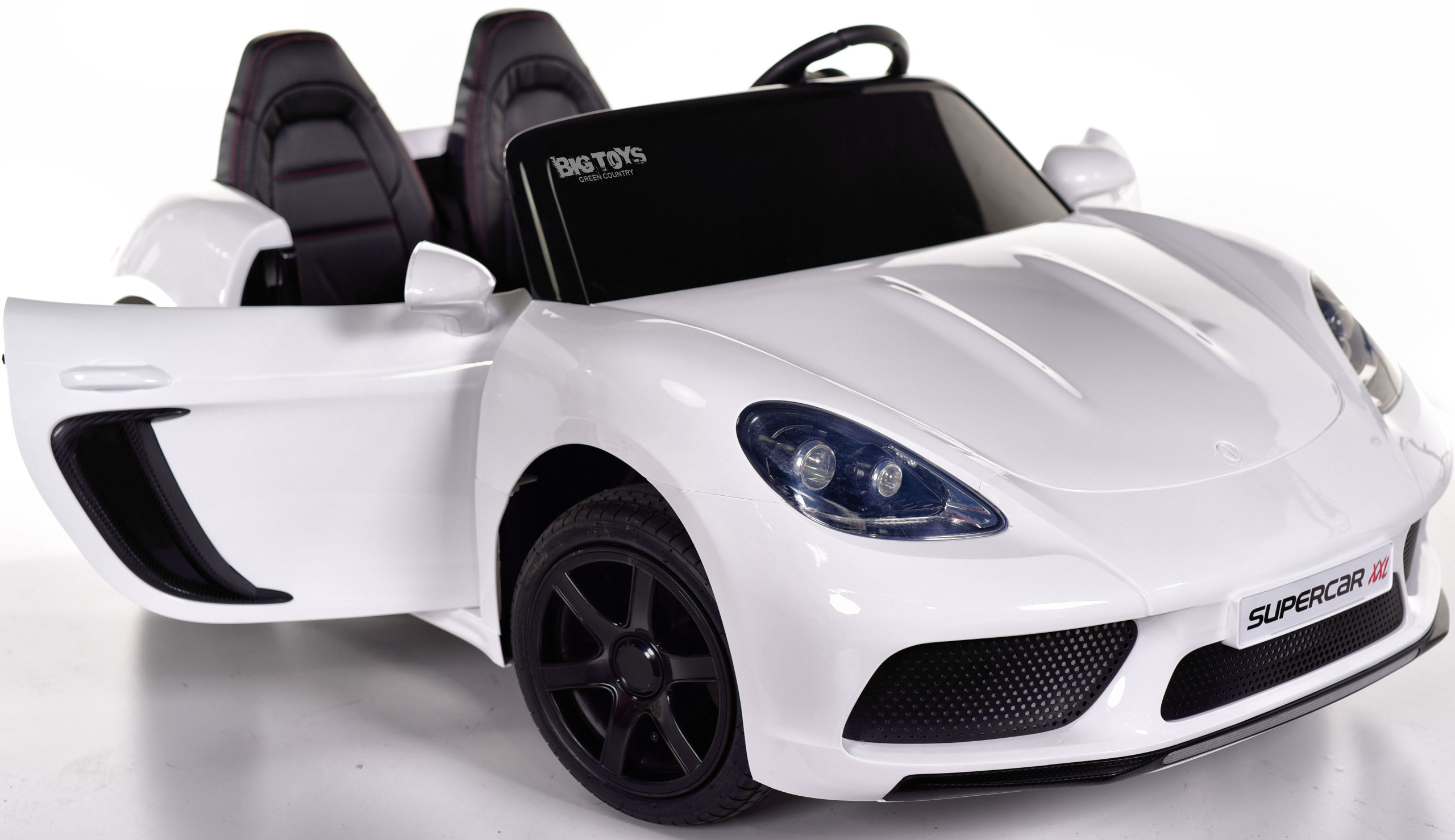 Giant 24v Big Kids Ride On Super Car XXL 180W Motor & Rubber Tires ...