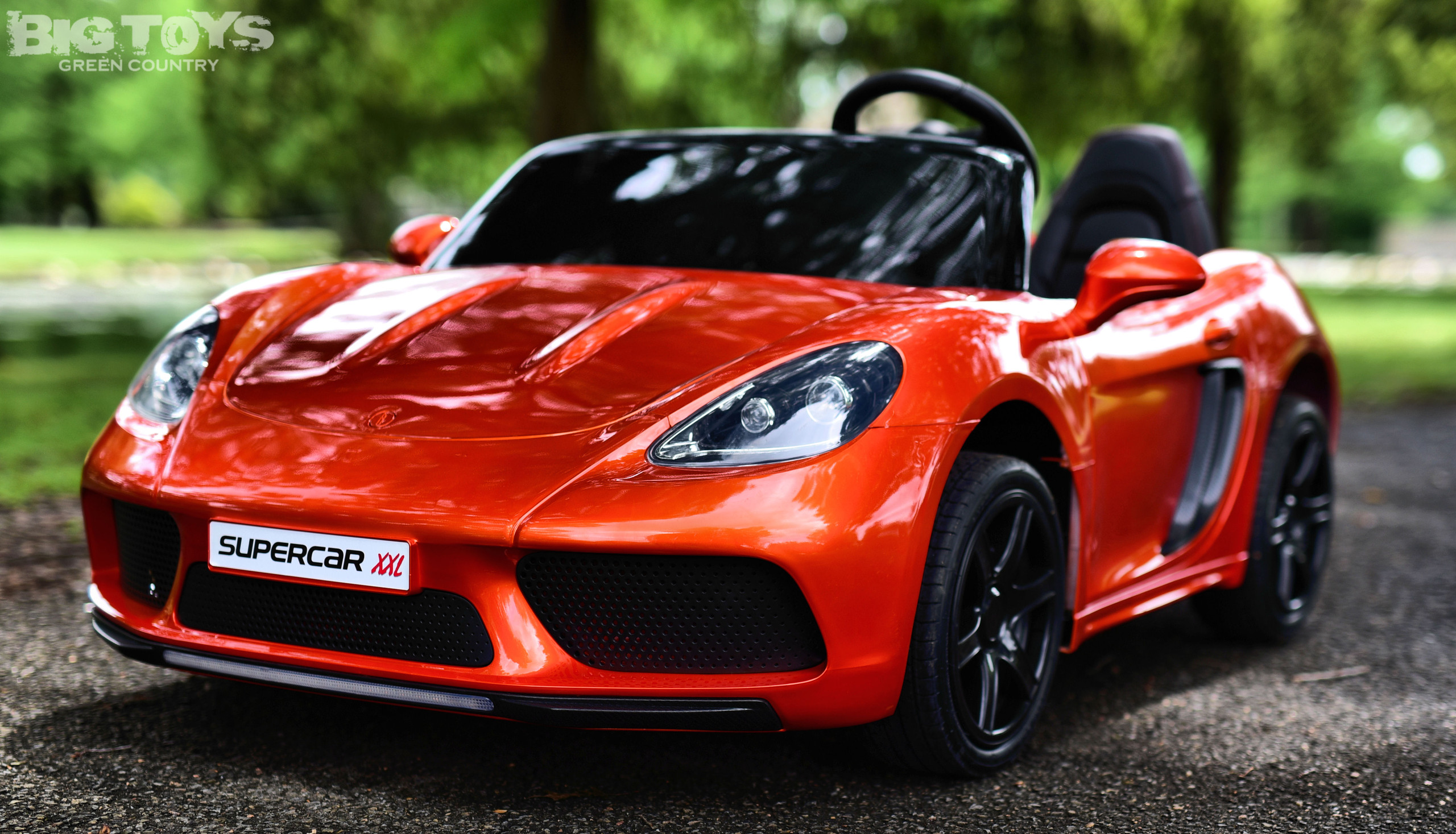 Giant 24v Big Kids Ride On Super Car XXL 180W Motor & Rubber Tires ...