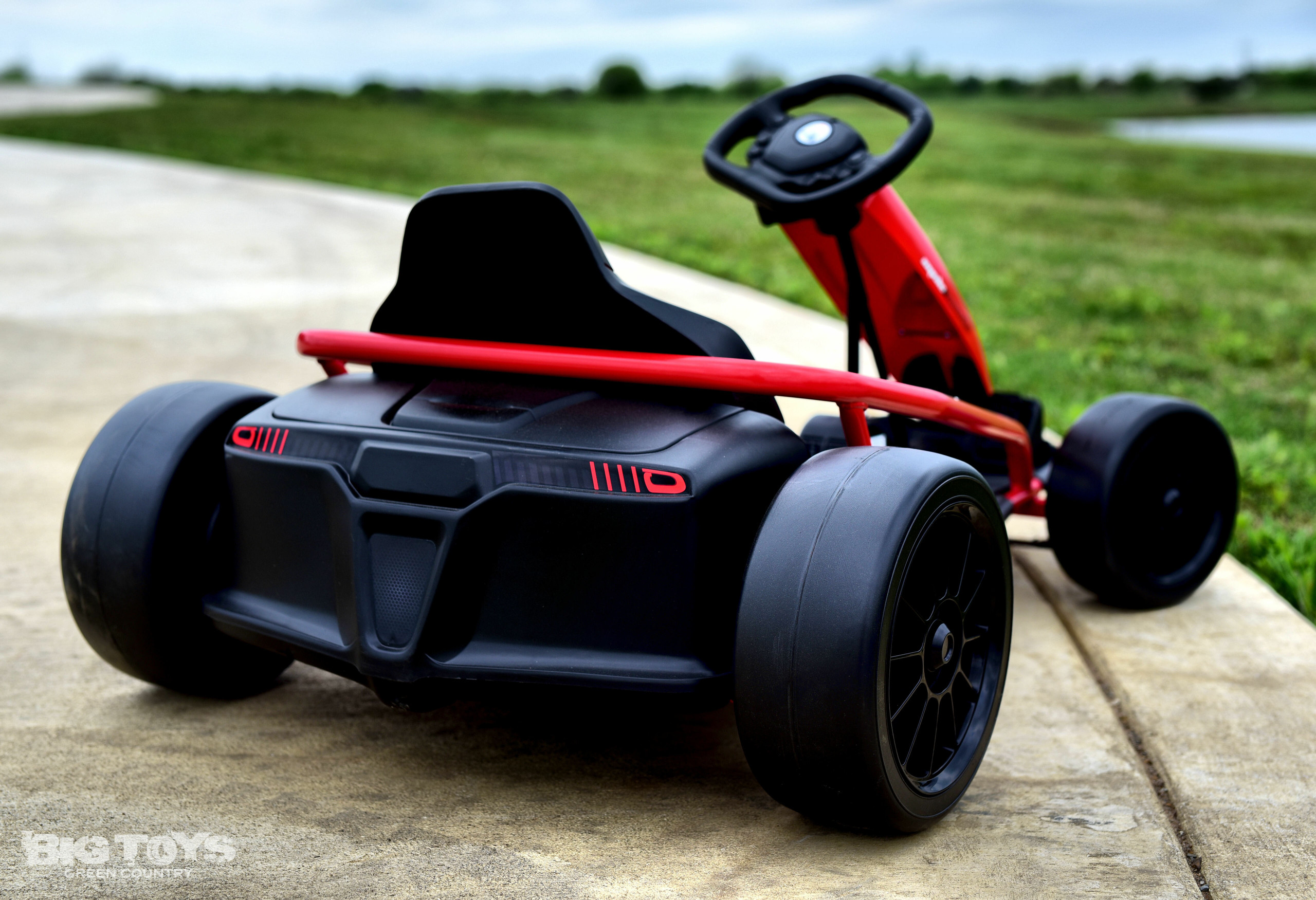 24v Mini Electric Drift Kart - Red - Big Toys Green Country