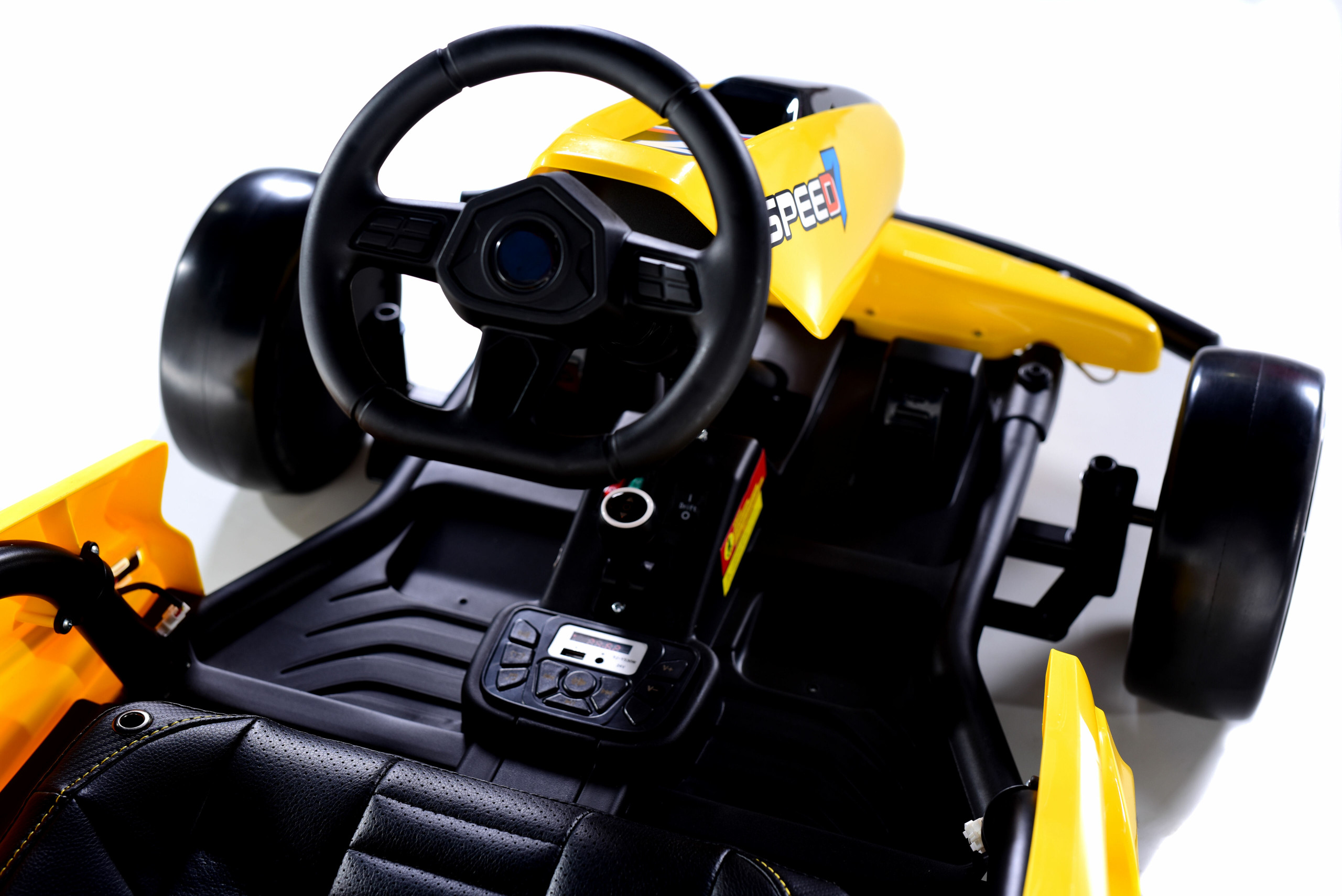 24v Bullet Electric Drift Kart w/ Upgraded Motors & Leather Seat ...