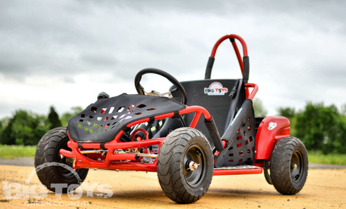 48v go kart with big motor and rubber tires