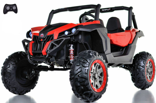 4x4 UTV Ride on Side X Side kids car offroad remote Red
