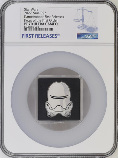 2022 1 oz Niue Silver Coin The Faces of the First Order Flametrooper ...