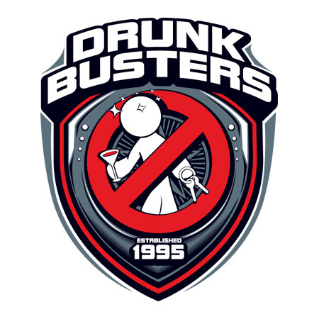 Drunk Busters Stickers