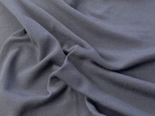 Ribbed Knit Fabric Grey - fabric fabric