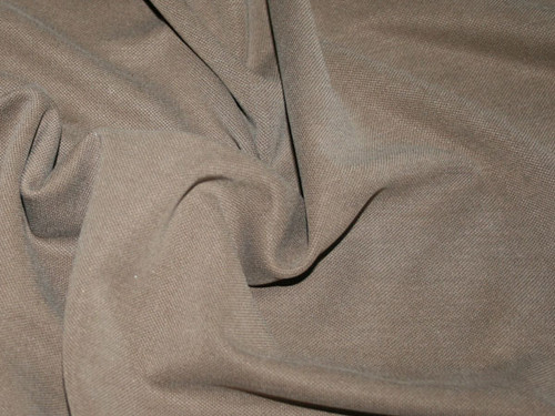 Knit Fabric Light Brown A - fabric fabric