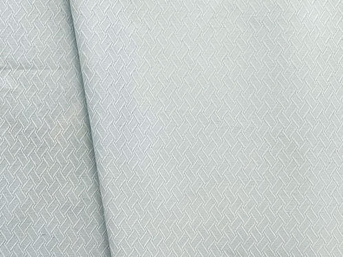 Geometric Jacquard Fabric Pastel Green - fabric fabric